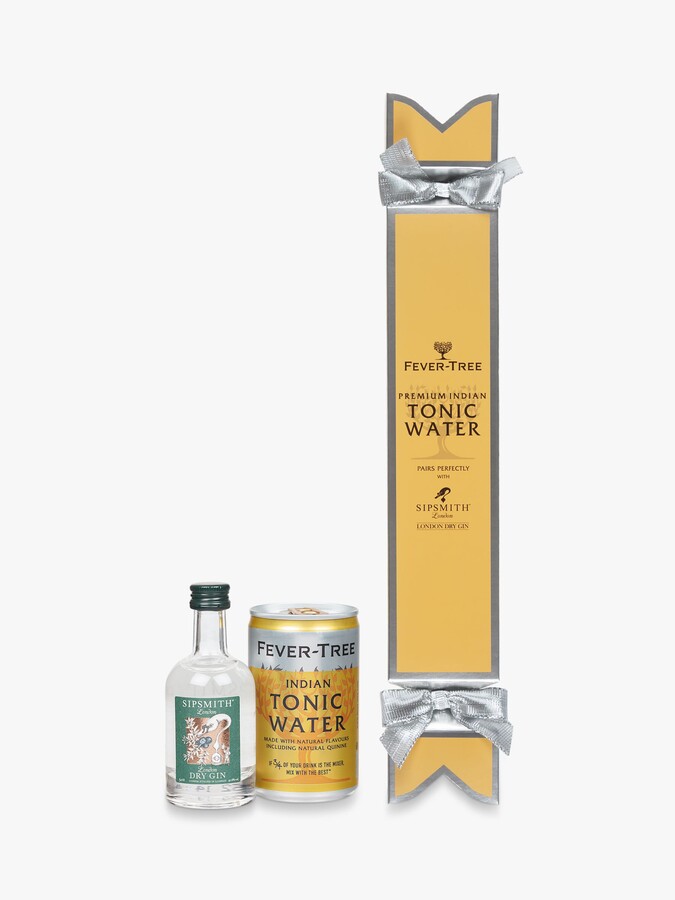 Fever-Tree Sipsmith London Dry Gin and Indian Tonic Water Cracker, 5cl ...