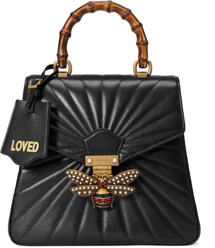 Gucci Queen Margaret quilted leather backpack - ShopStyle