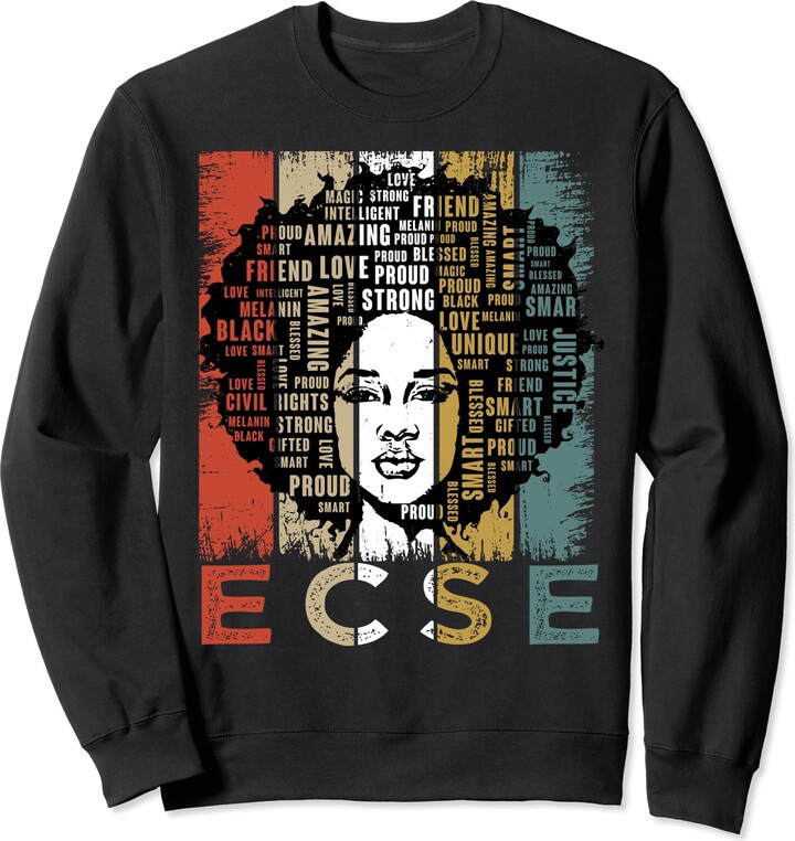 AfroPride Apparel ECSE Afro African American Women Black History Month ...