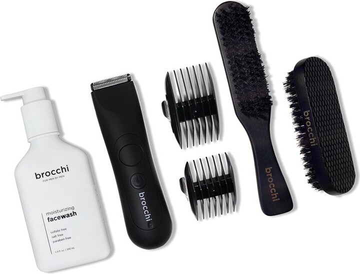 Sebastian Brocchi Brocchi Waterproof Usb Trimmer, 2 Brush Set ...