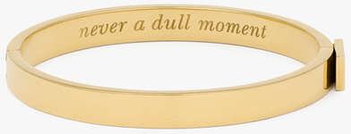 Kate Spade Never A Dull Moment Idiom Bangle - ShopStyle Bracelets