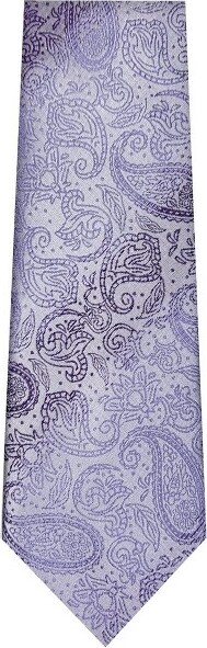 The Dapper Tie TheDapperTie Men' Lavender and Purple Pailey Necktie ...