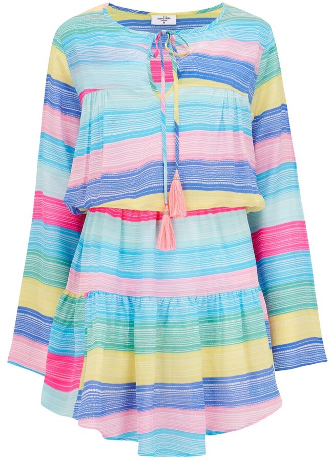 Mercy Delta Langham Silk Dress - Deckchair - ShopStyle