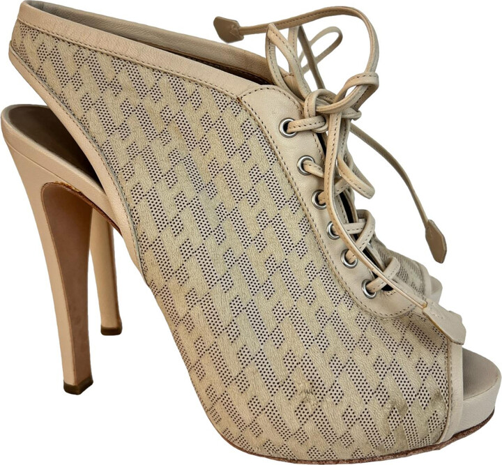 Hermes Cloth heels - ShopStyle Pumps