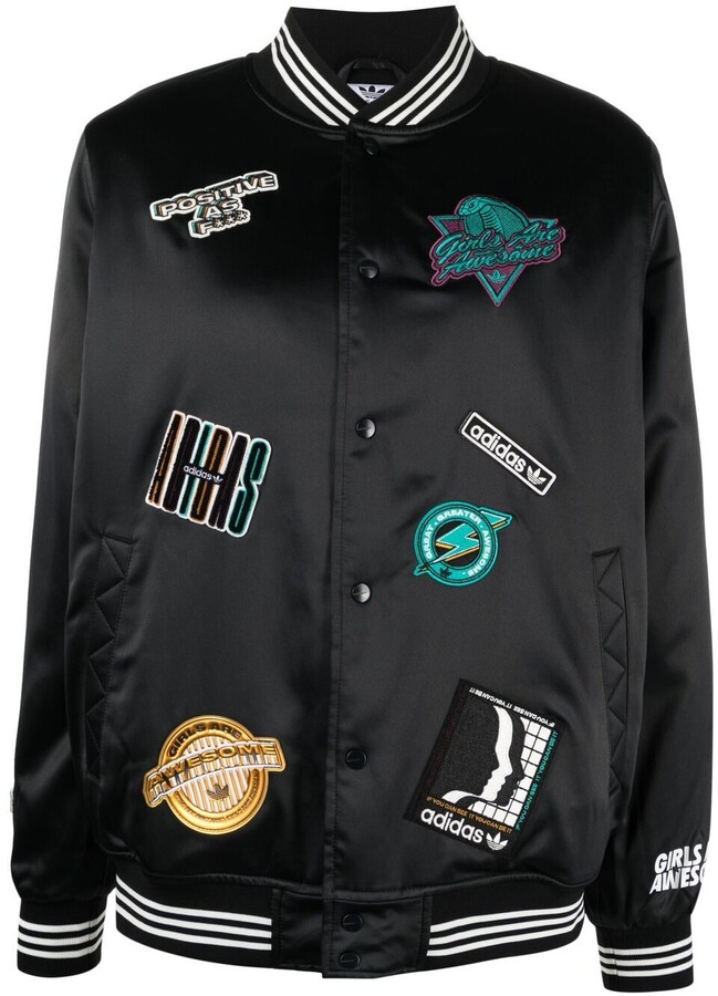 adidas Multi Patch Bomber Jacket - ShopStyle