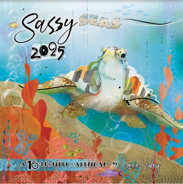 Trends International 2025 Sassy Seas Connie Haley Wall Calendar ...