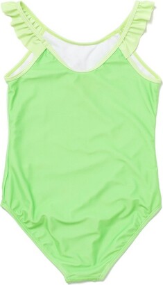 Disney Princess Tiana Little Girls One Piece Bathing Suit 5 - ShopStyle