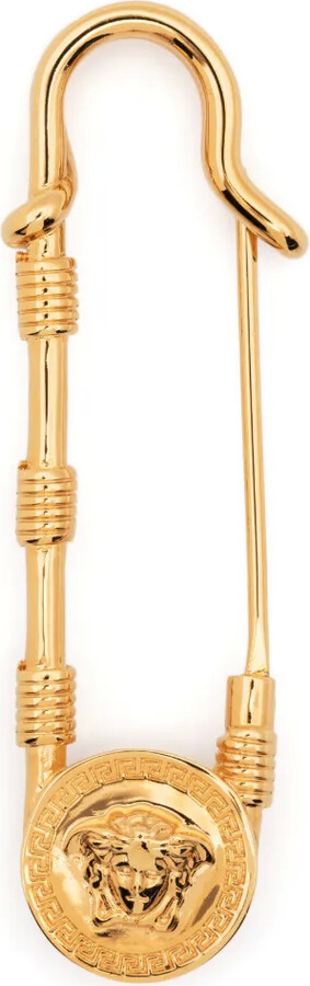 Versace Safety-Pin Medusa brooch - ShopStyle Pins
