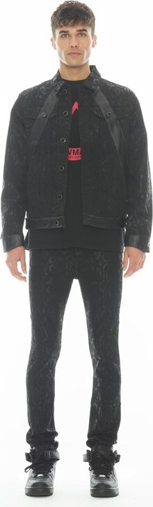 HVMAN CHOSEN TO PREVAIL Strat Super Skinny Fit Jean In Python - ShopStyle
