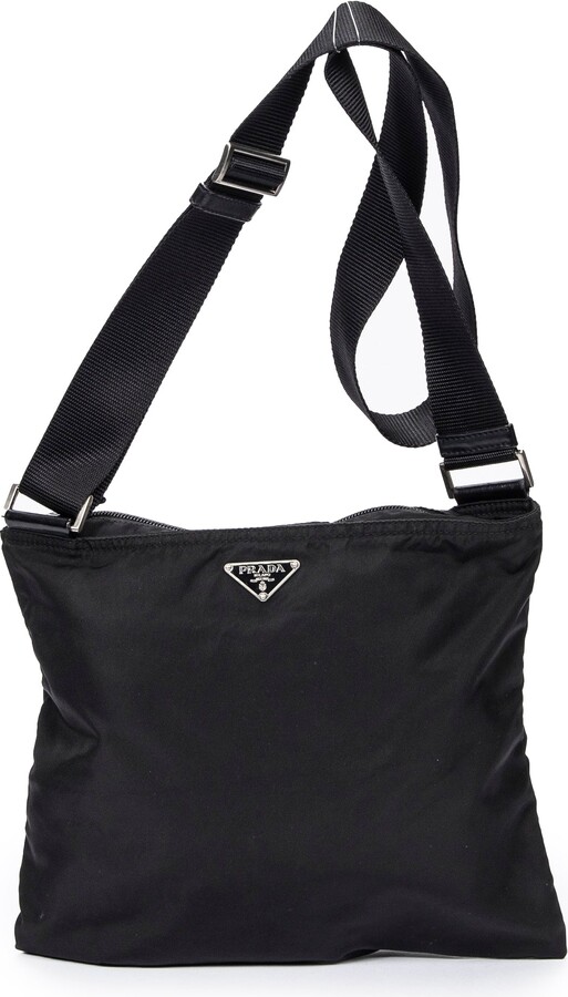 Prada Flat Square Messenger - ShopStyle Shoulder Bags