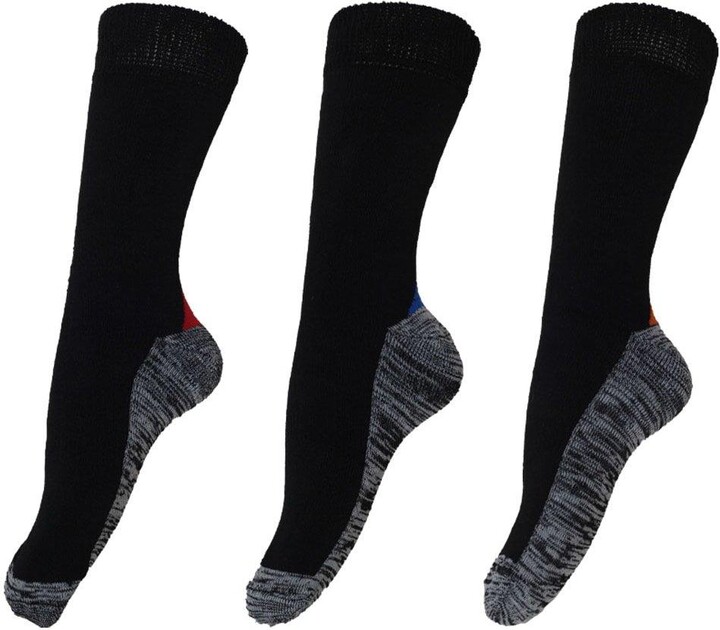 Universal Textiles Self-Heating Functional Work Socks (3 Pairs) - ShopStyle