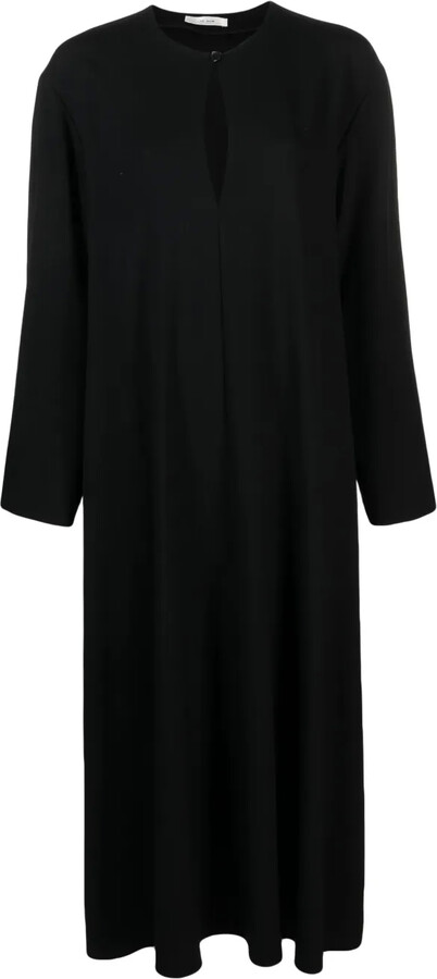 The Row Round-Neck Wool Dress - ShopStyle