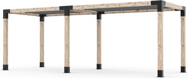 Toja Grid 22 Ft. W x 8 Ft. D Steel Pergola with Canopy - ShopStyle ...