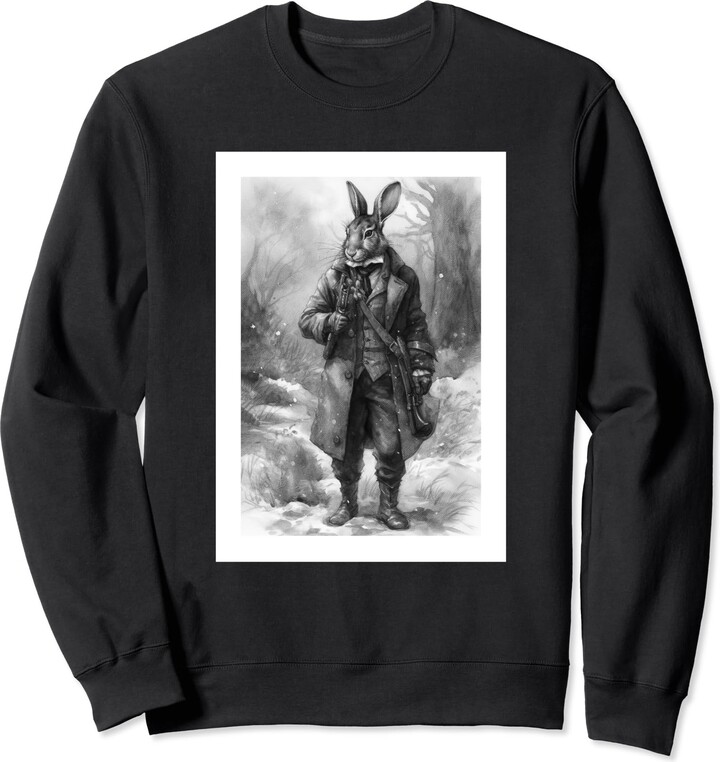 Rabbit Explorer In Victorian Clothes Rabbit Lover Victorian Era Rabbit ...