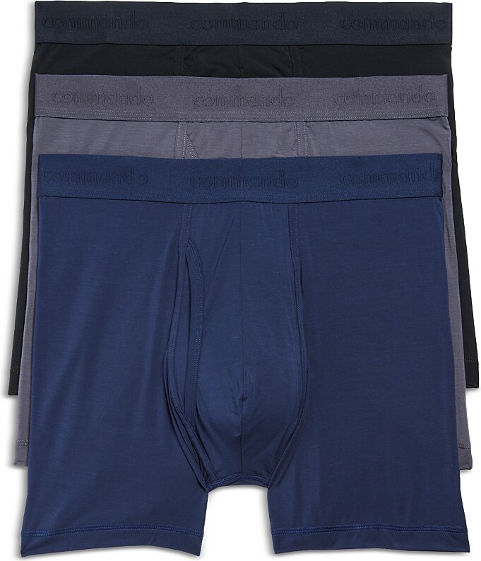 Commando Micro Modal Relaxed Fit Boxer Briefs, Pack of 3 - ShopStyle