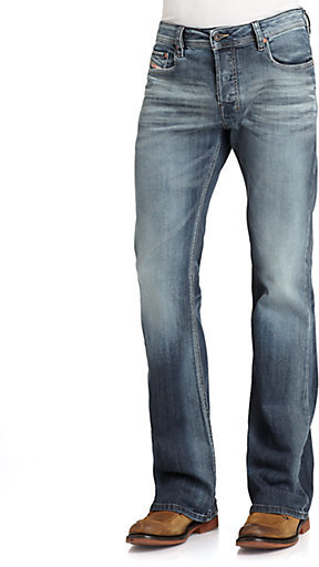 Diesel Zathan Bootcut Jeans - ShopStyle