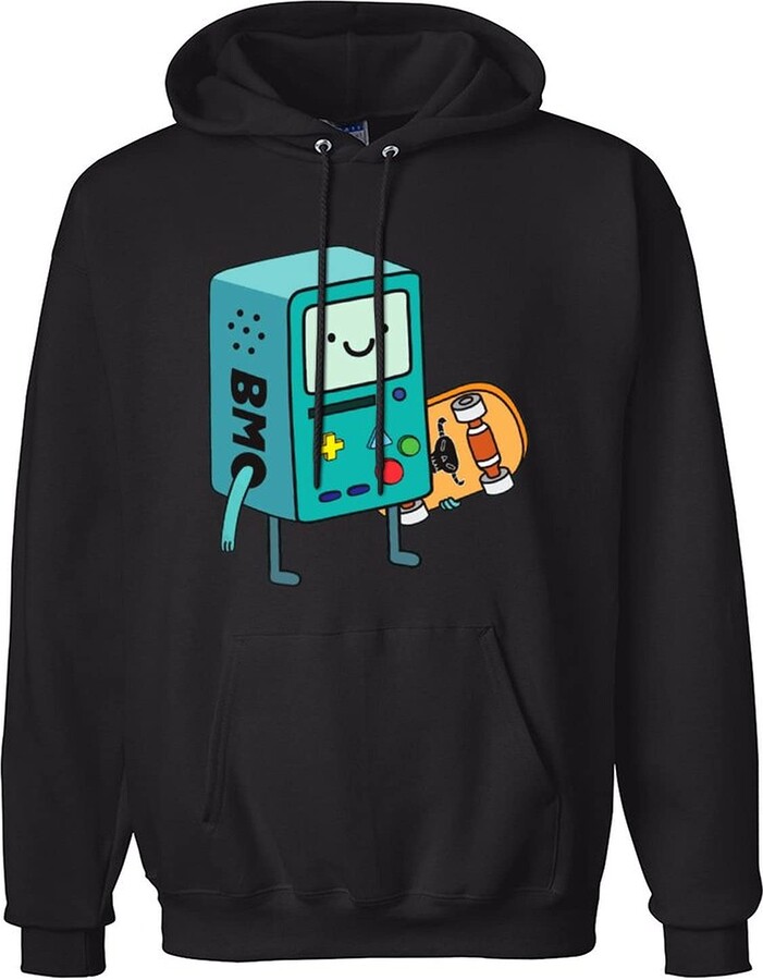 SONGREN Men's Adventure Time Bmo Adventure Time Sticker Workwear Jacket ...