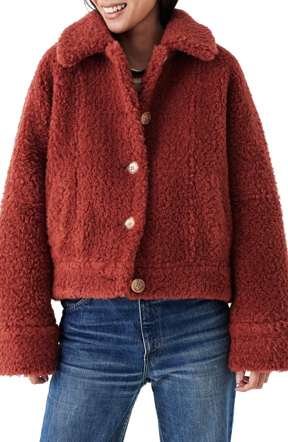 Faherty Timber Ridge High Pile Fleece Jacket - ShopStyle