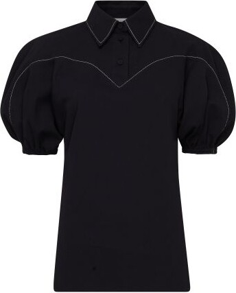 Chloé Structured blouse - ShopStyle Tops