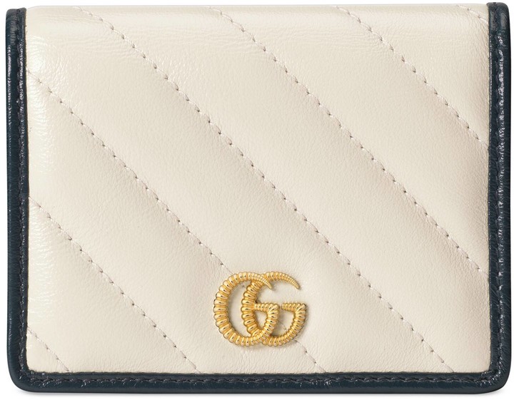Gucci GG Marmont card case wallet - ShopStyle