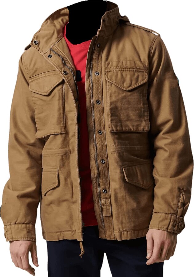 Hifacons John Rambo Cotton Cargo Jacket | M65 Field Jacket Military US ...