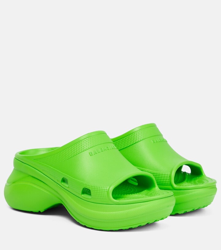 Balenciaga Pool Crocs™ rubber mules - ShopStyle