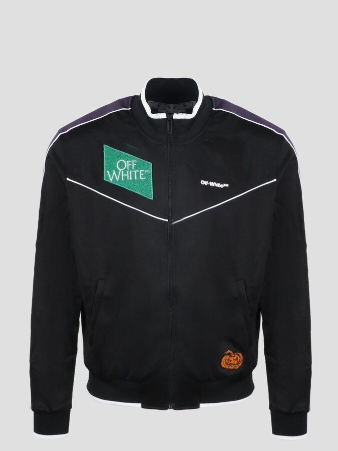 Off-White Multilogo Slim Track Top Jacket - ShopStyle