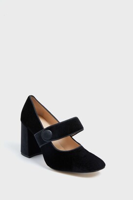 Tuckernuck Shoes Black Velvet Ellie Heels - ShopStyle Pumps
