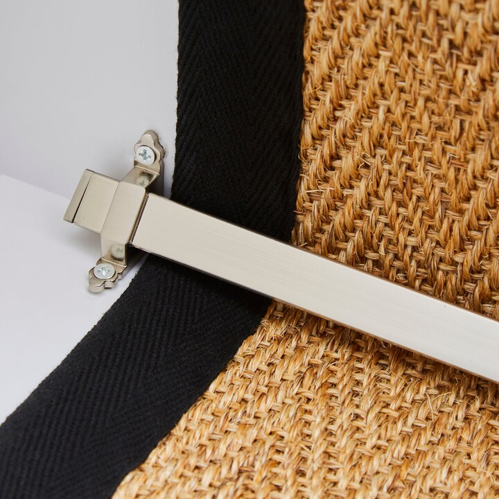 Dunelm Triangular Stair Rod Satin Silver - ShopStyle Rugs