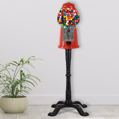Great Northern Popcorn Vintage-Look Gumball Machine with Stand and Coin ...