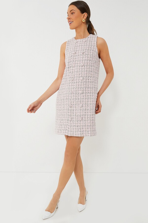 Pomander Place Peony Tweed Bianca Dress - ShopStyle