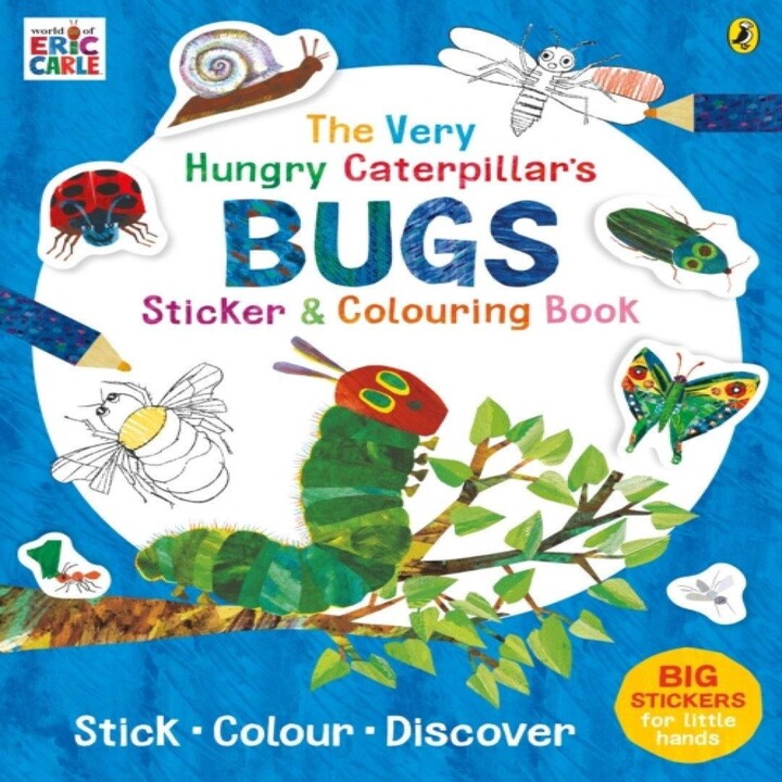 Eric Carle The Very Hungry Caterpillar's Bugs Sticker and Colouring Book - ShopStyle