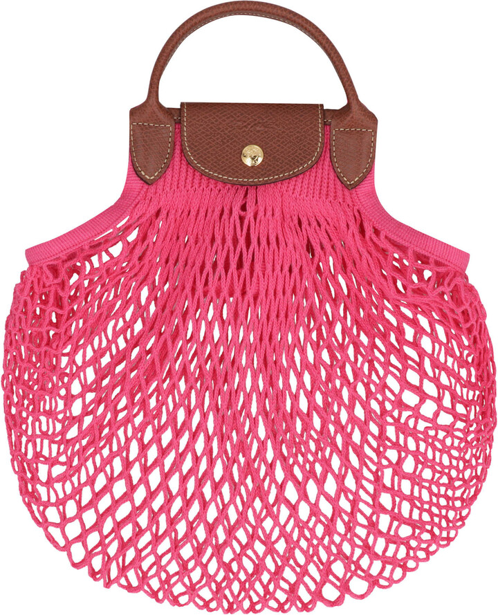 Longchamp Le Pliage Filet Mesh-knit Bag - ShopStyle