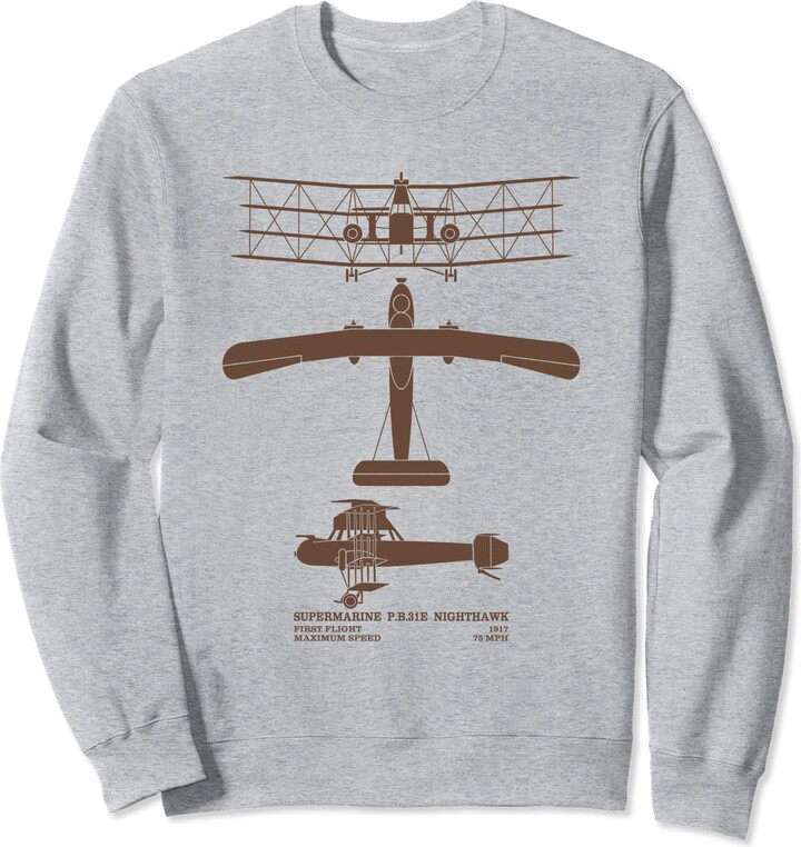 Old Fashioned Airplanes by Mj Jay Supermarine Nighthawk British WW1 ...