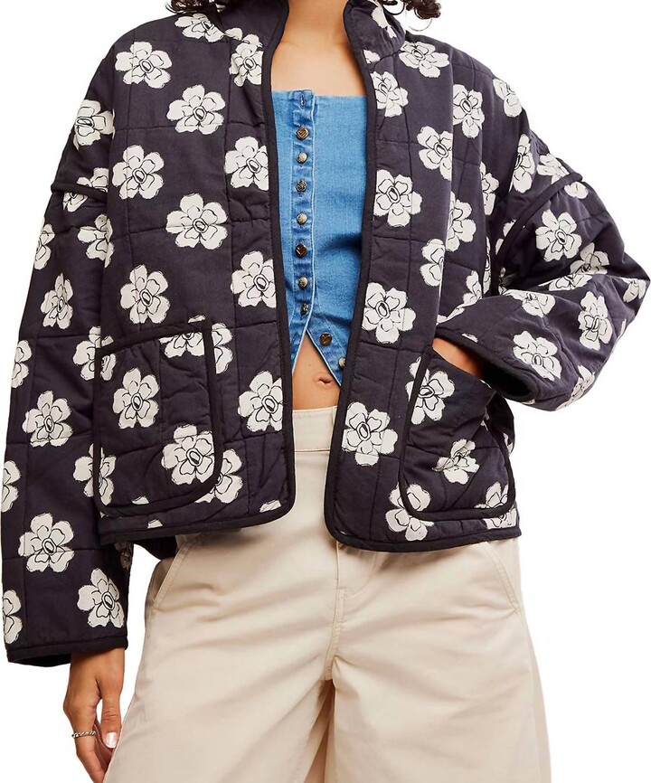 Free People The Chloe Jacket In Black - ShopStyle