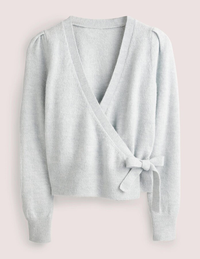 Boden Fluffy Wrap Cardigan - ShopStyle
