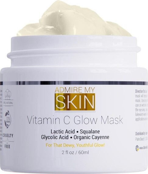 Admire My Skin Vitamin C Mask For Face - Brightening Face Masks Skin ...
