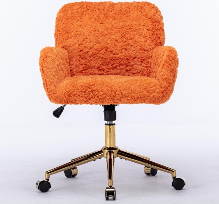 Simplie Fun Cozy Artificial Alpaca Wool Recliner with Adjustable ...