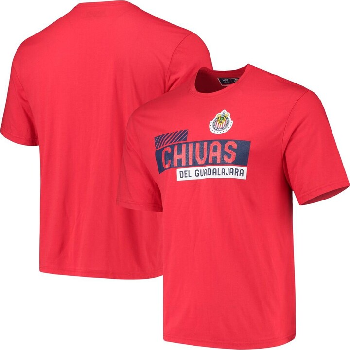 Men's LevelWear Red Chivas Logo T-shirt - ShopStyle