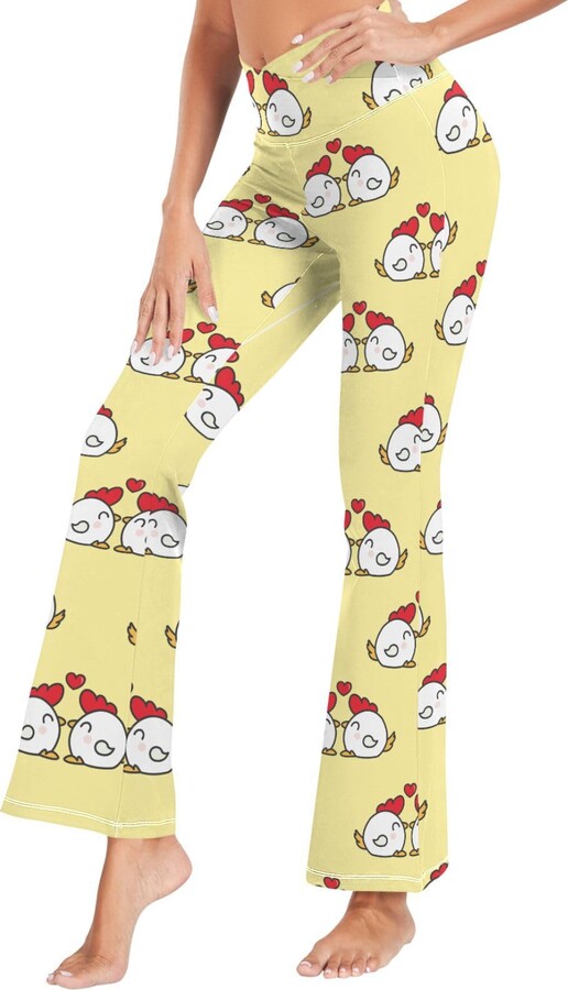Dallonan Yoga Pants Flare Pants Women Leggings Flared High Waisted ...