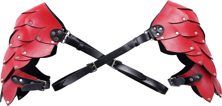 inhzoy Men's Leather Chest Harness Men's Body Chest Harness Roman ...