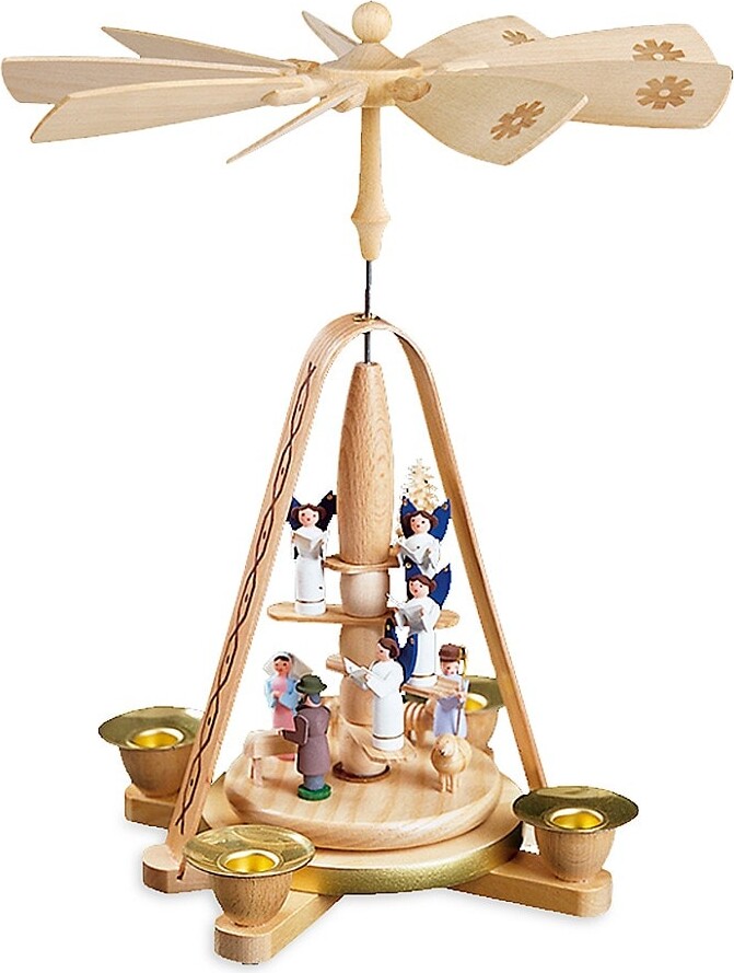 Alexander Taron Richard Glaesser Wood Nativity of Singing Angels ...