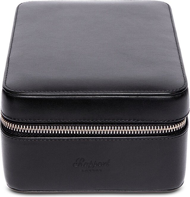 Rapport London Hyde Park Four Watch Leather Zip Case - ShopStyle Clocks