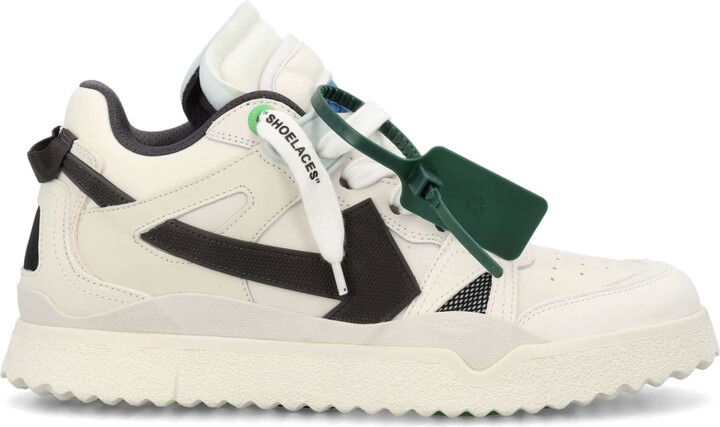 Off-White Midtop Sponge Sneakers - ShopStyle