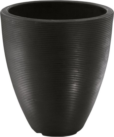 Crescent Garden 16" Wide Delano Tall Plastic Planter Pots : Durable ...