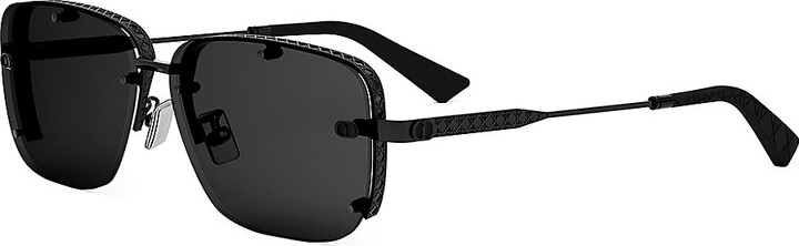 Christian Dior Men's NeoDior S4U 58MM Rectangular Sunglasses - Black ...