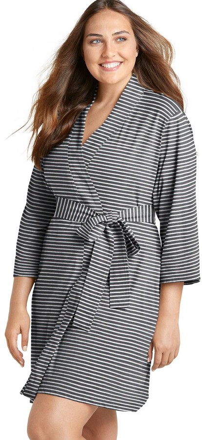 Jockey Plus Size Everyday Essentials Robe - ShopStyle
