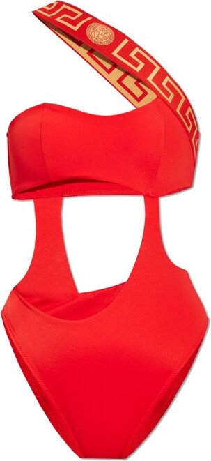 Versace Cut-Out Detailed One Piece Swimsuit - ShopStyle