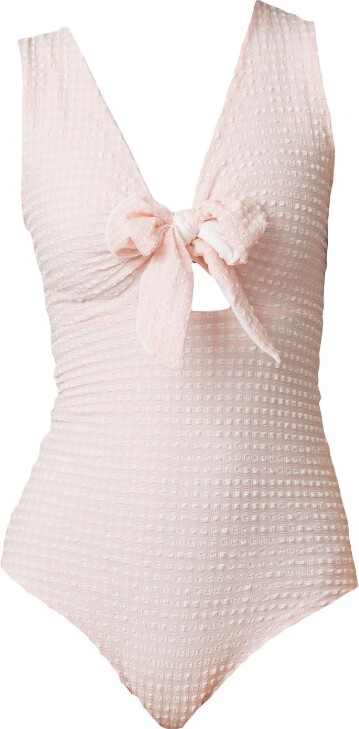 Fiola Rose Swim - Fleur One Piece In Rose Quartz Gingham - ShopStyle