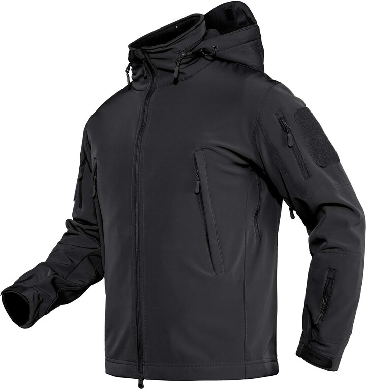 MAGCOMSEN Waterproof Jackets Mens Winter Military Jacket Windbreakers ...